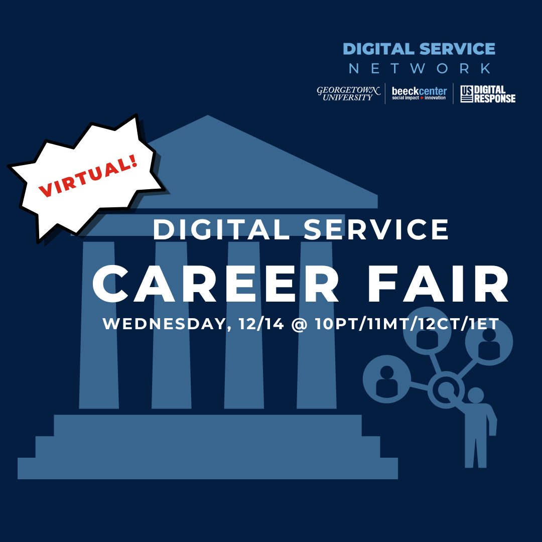 Virtual Digital Service Career Fair - Beeck Center